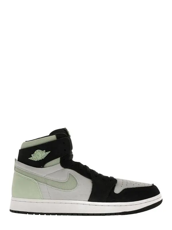 JORDAN 1 High Zoom Air Cmft 2 Sneakers - White/black/honeydew