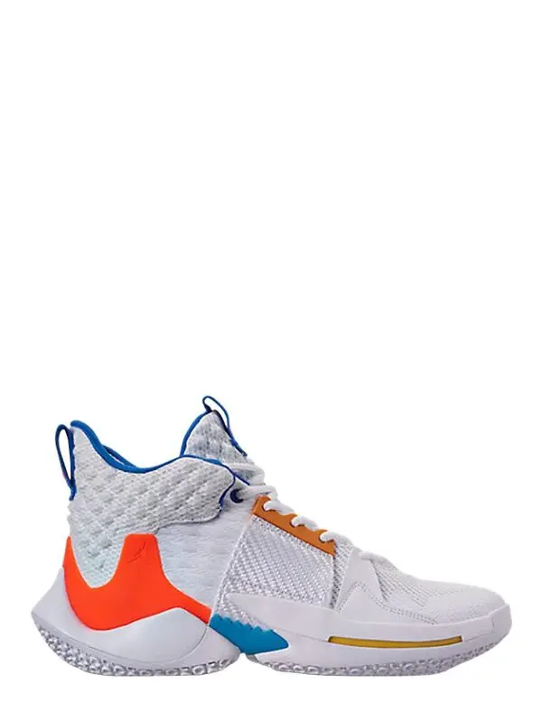 JORDAN Why Not 0.2 Okc Home Sneakers - White/total Crimson/tidal Blue