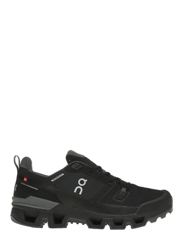 On Cloudwander Waterproof Sneakers - Black/eclipse
