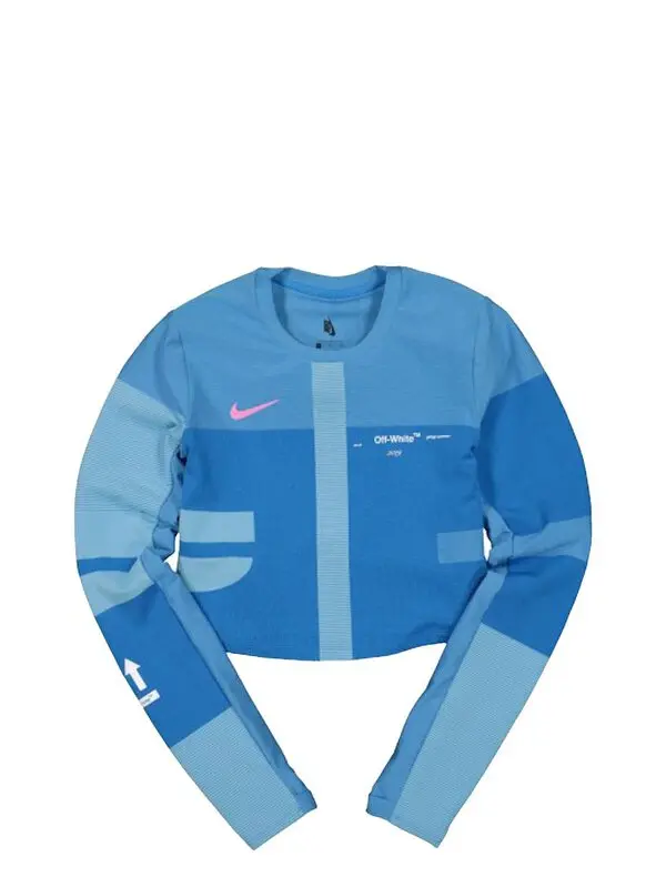 Off-White X Nike Easy Run Top - Photo Blue