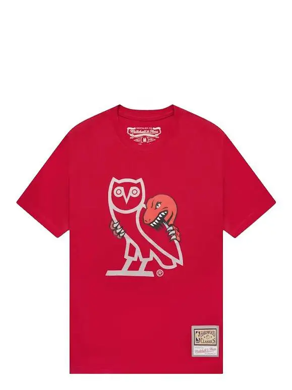 OVO 1995 Raptors Og Owl T-shirt - Red