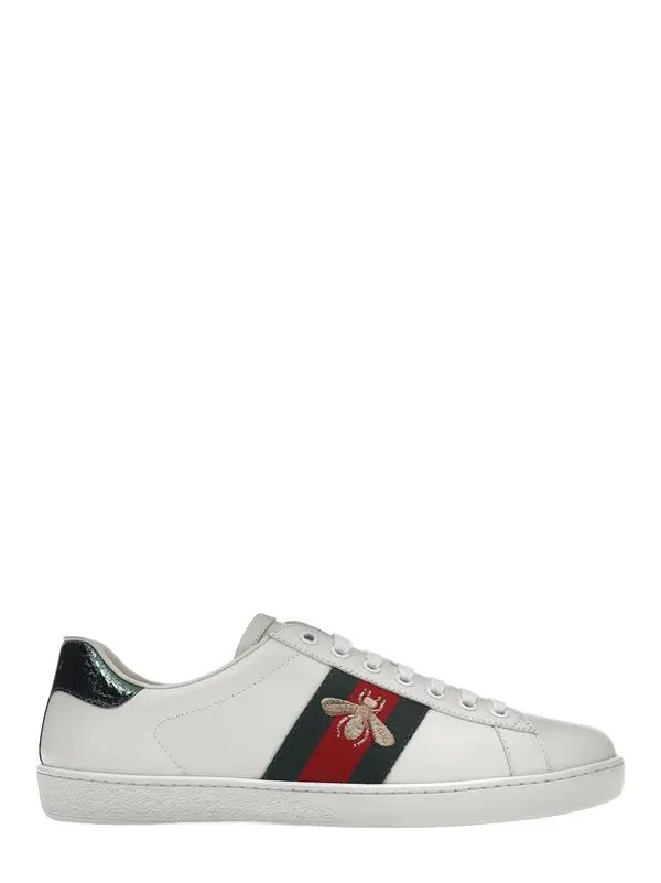 Gucci Ace Bee Sneakers - White