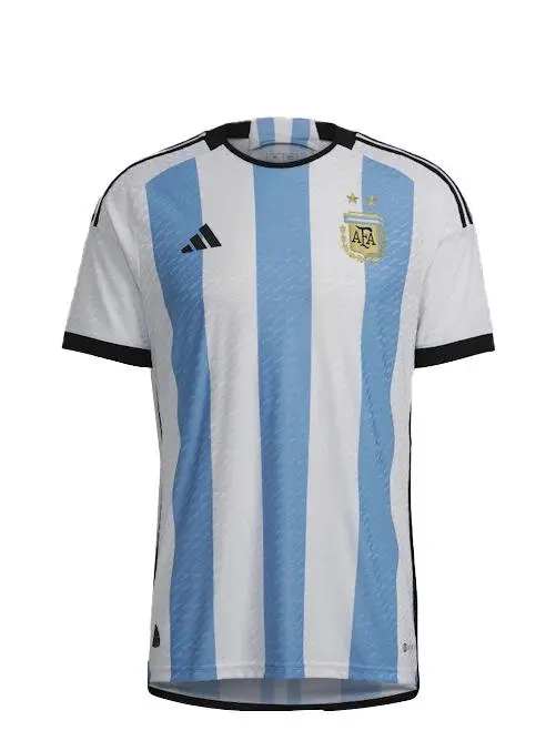 Adidas Argentina 2022 Authentic Home Jersey - White/light Blue