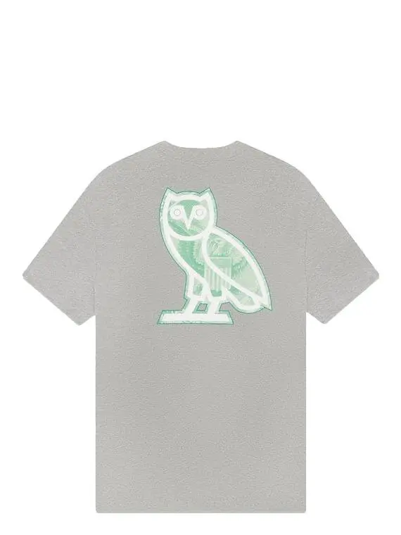 OVO Banknote T-shirt - Heather Grey