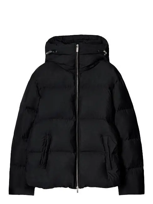 Off-White Zip-fastening Padded Jacket - Black
