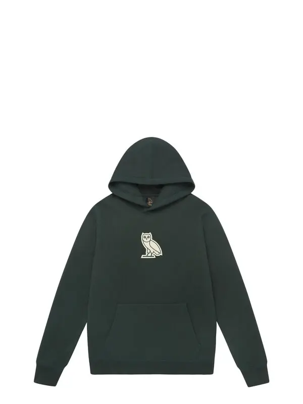 OVO Classic Owl Hooded Sweatshirt - Evergreen