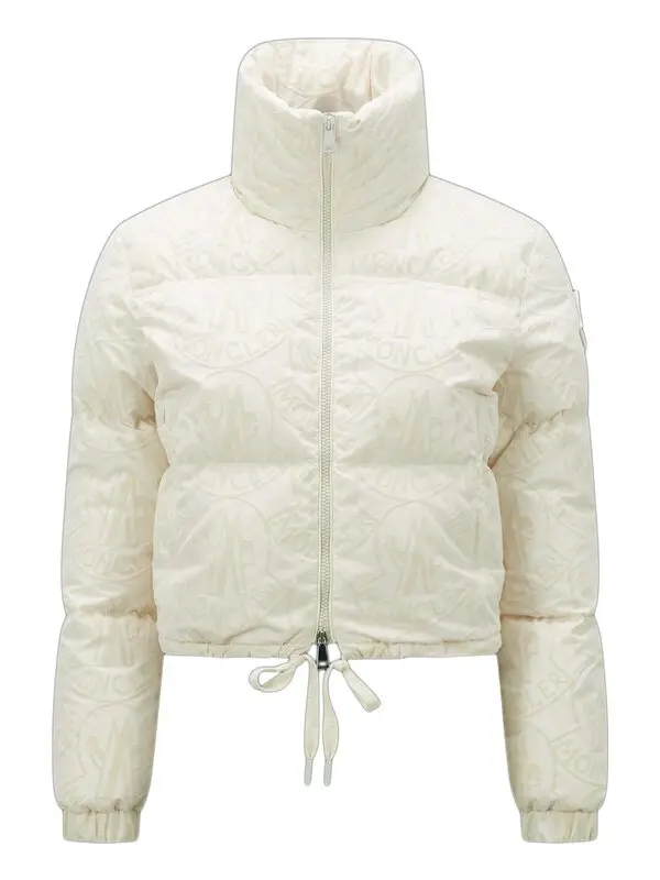 Moncler Merle Short Down Jacket - White