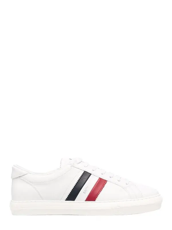 Moncler Monaco Sneakers - White/navy Blue/red