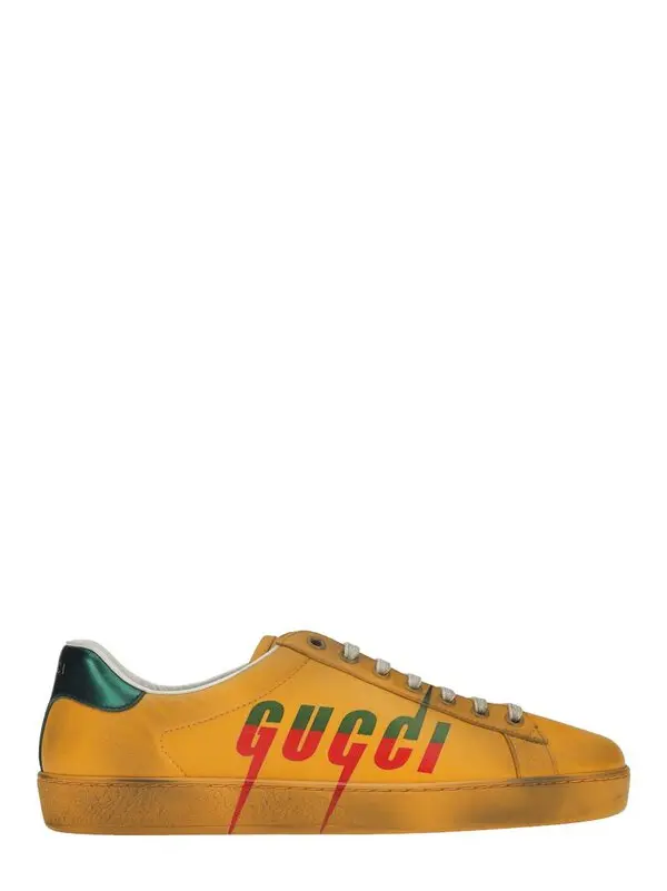 Gucci Ace Blade Sneakers - Yellow