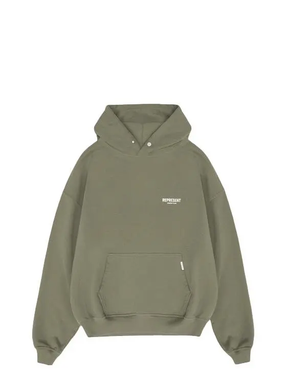 REPRESENT Owners Club Hoodie - Olive