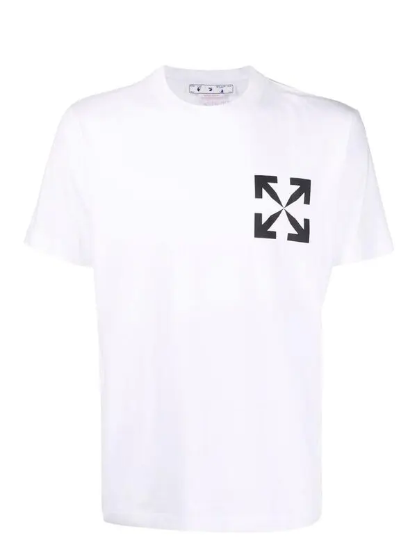 Off-White Off Arrows Print T-shirt - White/black
