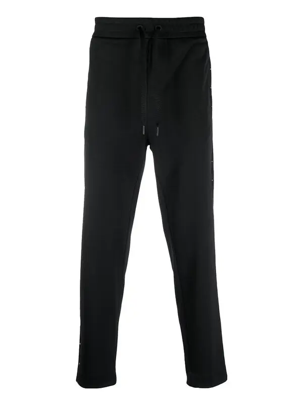Moncler Studded Drawstring Track Pants - Black