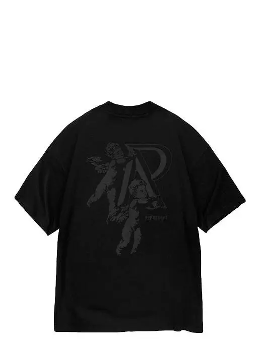 REPRESENT Cherub Initial T-shirt - Shirt Black