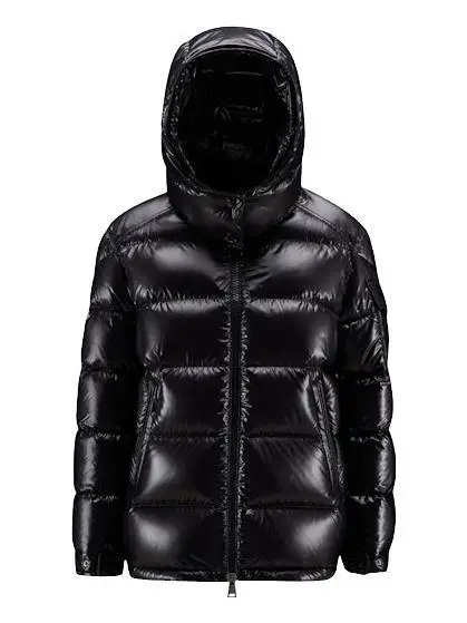 Moncler Maire Short Down Jacket - Glossy Black