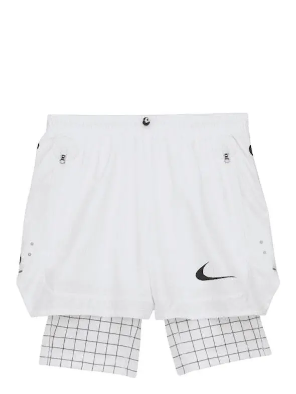 Off-White X Nike Grid Shorts - White Grid