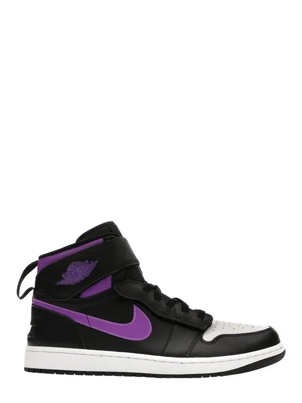 JORDAN 1 High Flyease Sneakers - Black/bright Violet/white