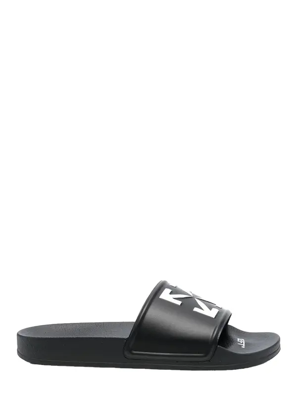 Off-White Arrow Slide - Black/white