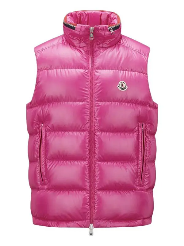 Moncler Ouse Down Gilet - Rose Pink