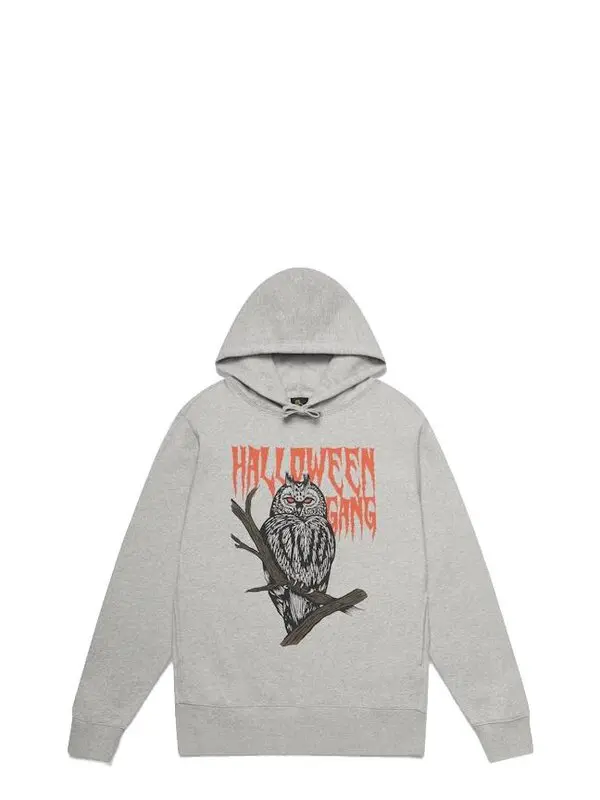 OVO Devil Bird Hoodie - Heather Grey