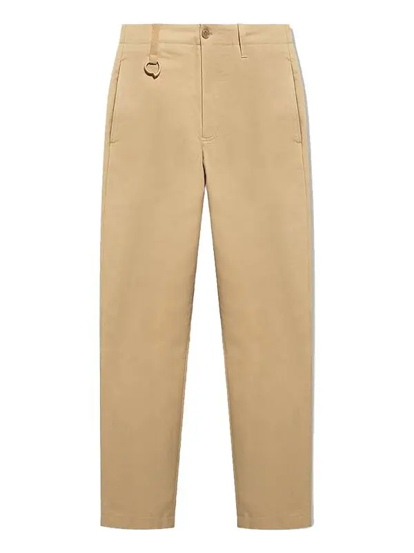 Moncler Logo Chino Pants - Beige