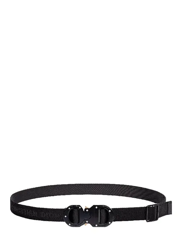 Gucci Leather G Icon Squared Buckle Belt - Matte Black