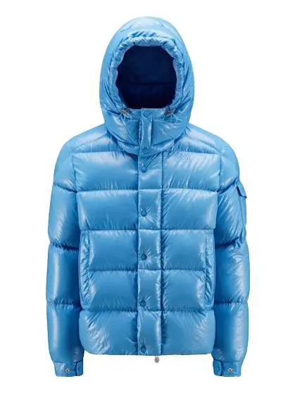 Moncler Maya 70th Anniversary Special Edition Short Down Jacket - Sky Blue