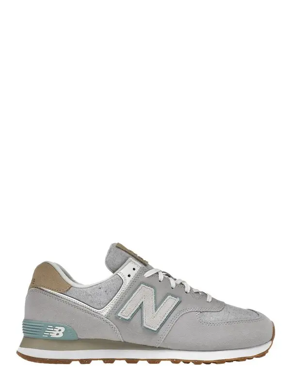 NEW BALANCE 574 Sneakers - Grey/white/light Blue