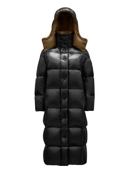 Moncler Parnaiba Long Down Jacket - Black