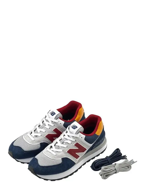 NEW BALANCE 574 Legacy Eye Junya Watanabe - Grey/navy Blue/orange