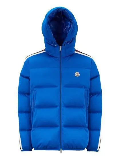 Moncler Sanbesan Short Down Jacket - Electric Blue
