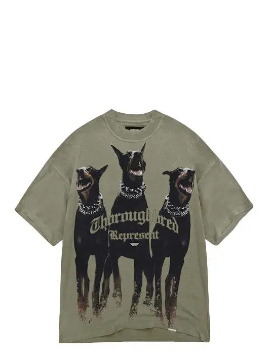 REPRESENT Thoroughbred T-shirt - Khaki