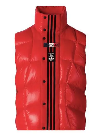 Moncler X Adidas Originals Bozon Down Vest - Solar Red