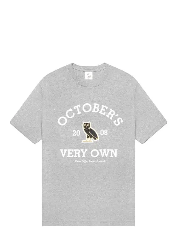 OVO Collegiate T-shirt - Heather Grey