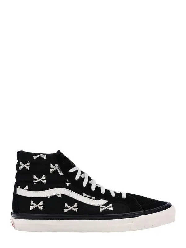 VANS Sk8-hi Wtaps Crossbones Sneakers - Black