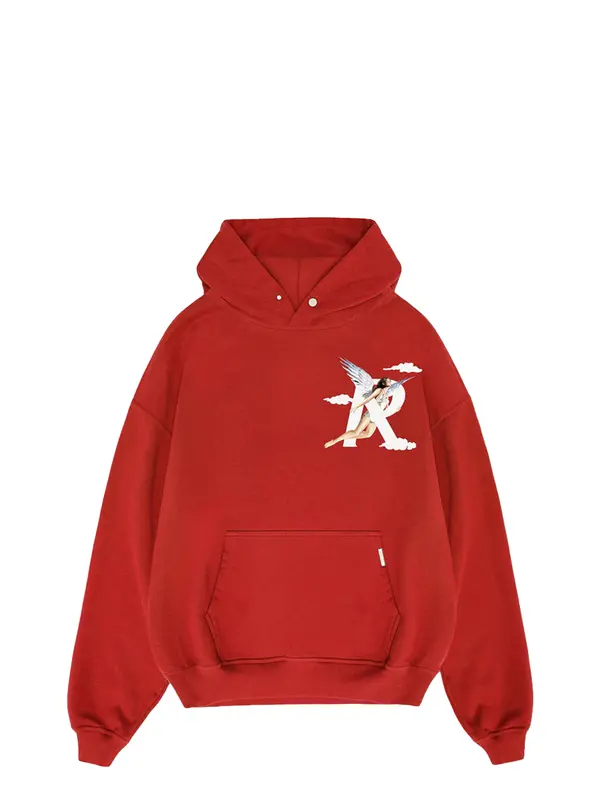 REPRESENT Storms In Heaven Hoodie - Burnt Red