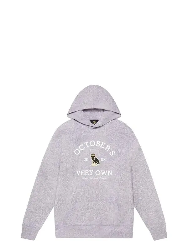 OVO Collegiate Hoodie - Lilac/paisley