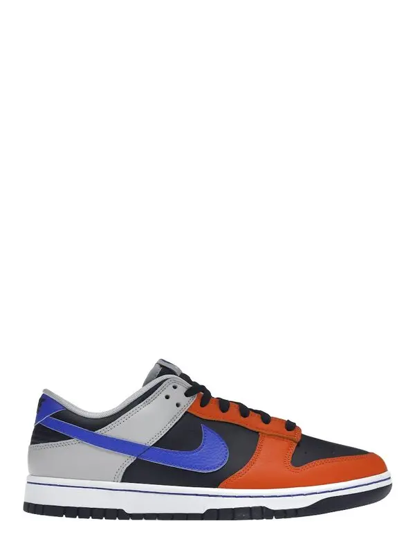 Nike Dunk Low Emb Nba 75th Anniversary Knicks - Black/racer Blue/grey Fog
