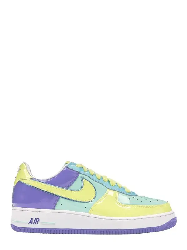 Nike Force 1 Low Easter Egg Sneakers - Medium Mint/lemon Frost