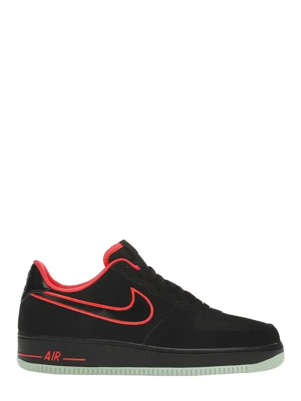 Nike Force 1 Low Sneakers - Black/laser Crimson