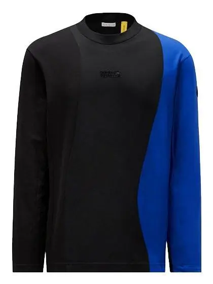 Moncler X Adidas Originals Jersey Long Sleeve T-shirt - Black & Blue