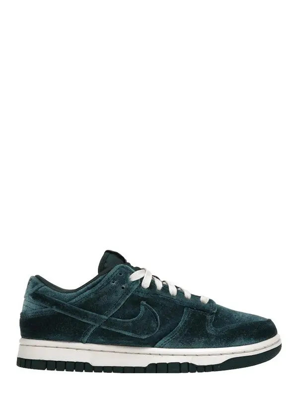 Nike Dunk Low Velvet Teal Sneakers - Dark Atomic Teal/sail