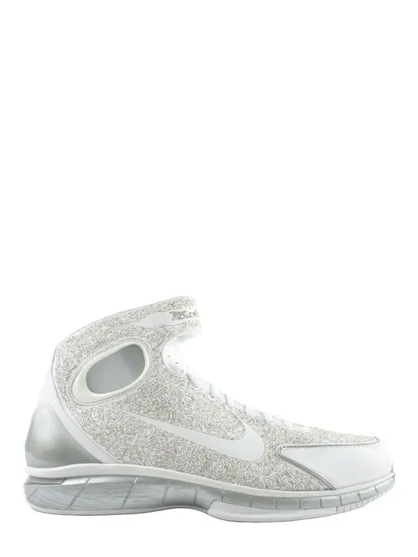 Nike Air Huarache 2k4 Kobe Laser Sneakers - White/metallic Silver