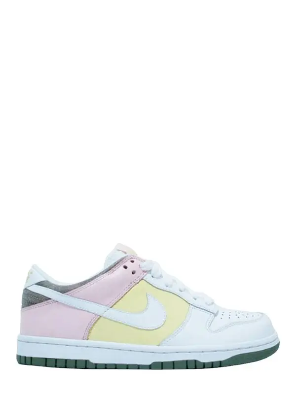 Nike Dunk Low Easter Sneakers - White/lemon