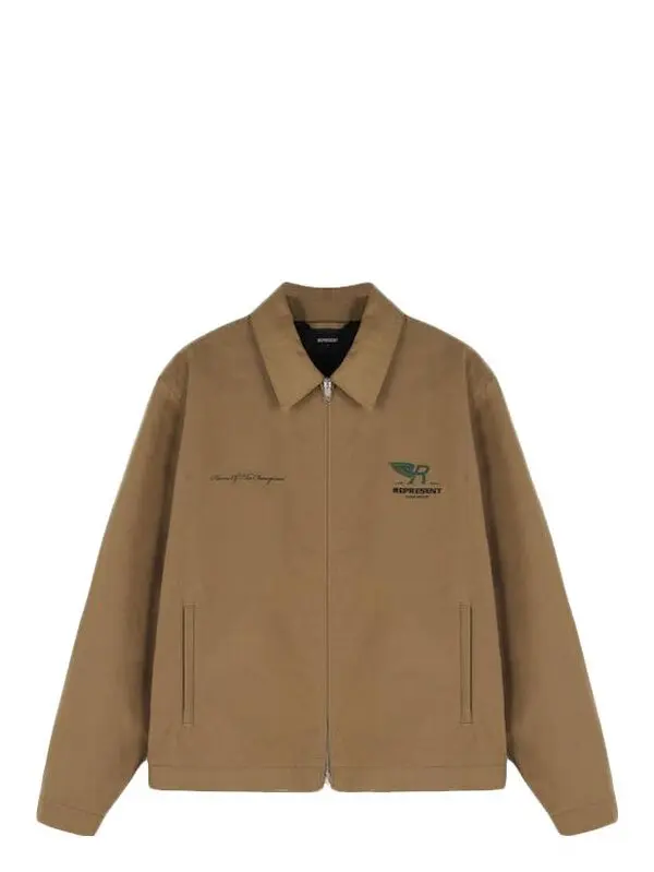 REPRESENT Team Spirit Jacket - Tan