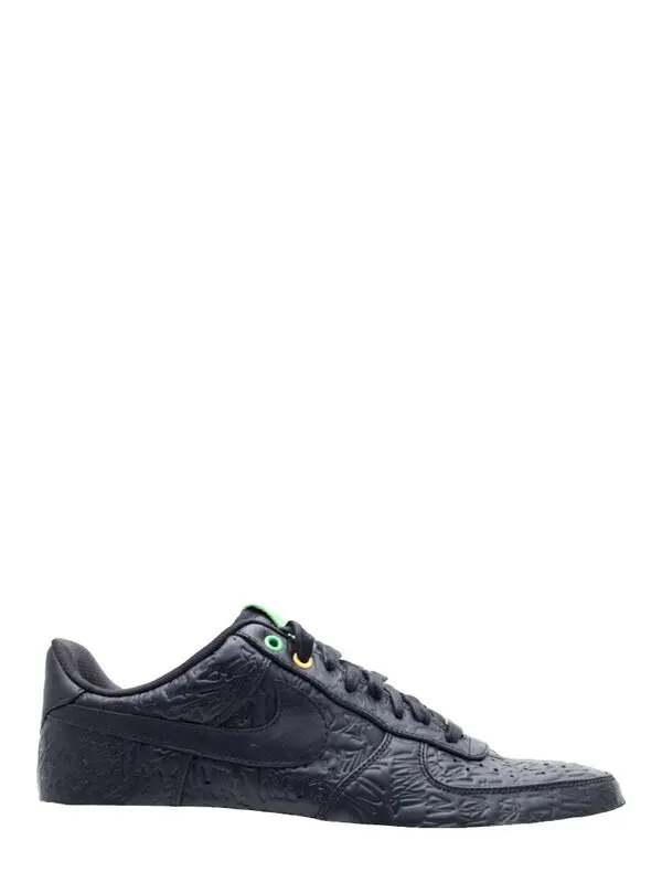 Nike Air Force 1 Low Premium Brasil Sneakers - Black/gum