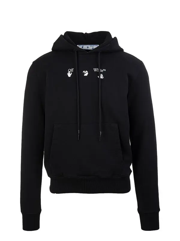 Off-White Bolt Arrows Hoodie - Black