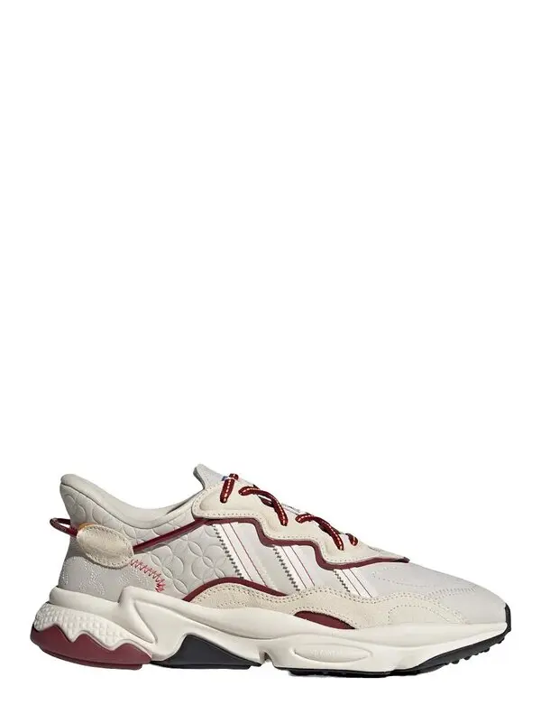 Adidas Ozweego Year Of The Tiger Sneakers - Chalk White/off White/collegiate Burgundy
