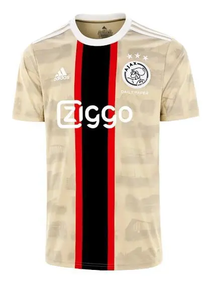 Adidas Ajax Third 20222023 Shirt - Gold