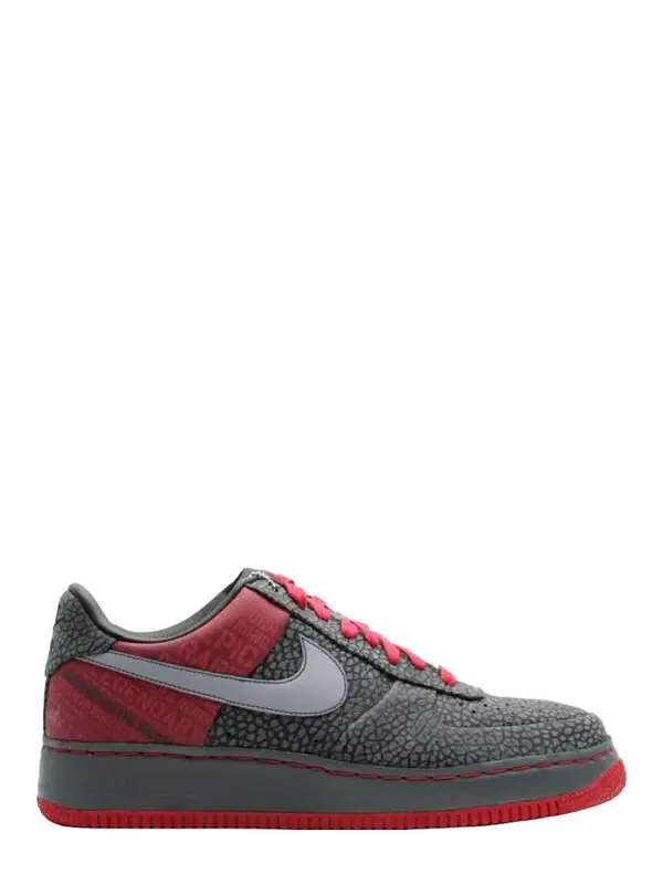 Nike Air Force 1 Low Sneakers - Black/stealth/varsity Red