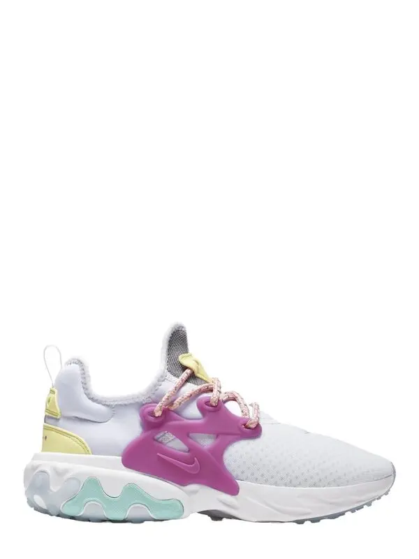 Nike React Presto Sneakers - White/coral/hyper Violet